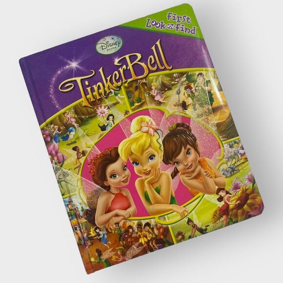 Other | First Look And Find Disney Fairies Tinkerbell Large Hardback ...